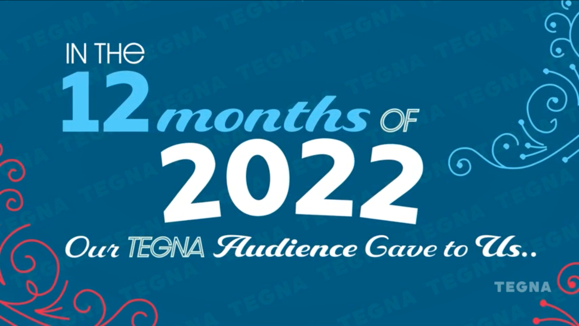 The 12 Days of TEGNA's 2022 Digital Audiences | TEGNA